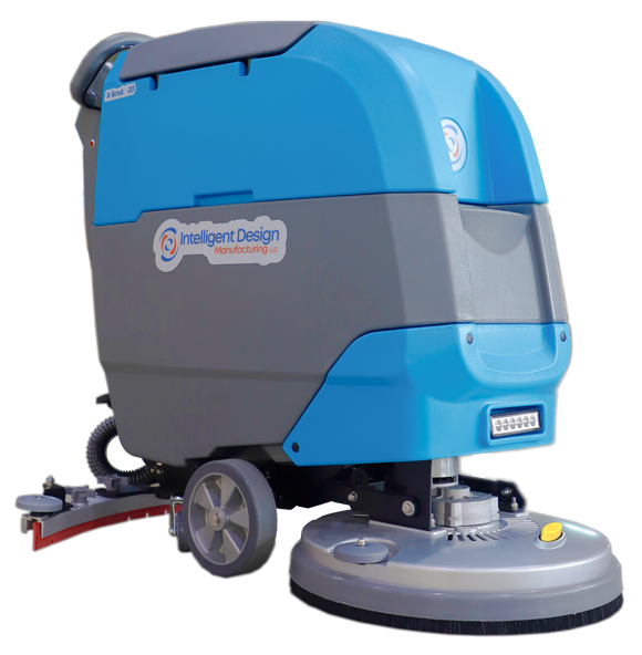 X-Scrub Max 20" Walk-Behind Floor Scrubber, Traction Drive ...
